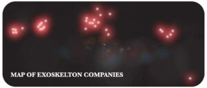 Map of Exoskeleton Companies Resources Exoskeleton Report