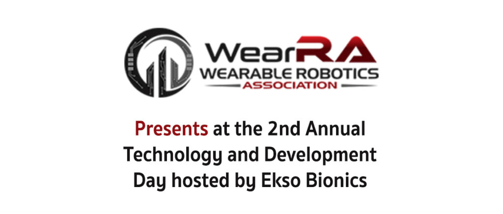 Wearable Robotics Association Linking The Global Community Events ...
