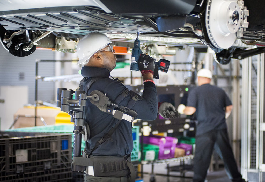 BMW Group Harnesses The Potential of Exoskeleton Technology Industrial ...