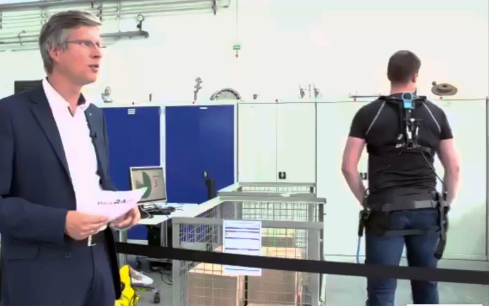 Laevo Flex Unveiled at WearRAcon Europe 2021 Industrial Exoskeleton Report