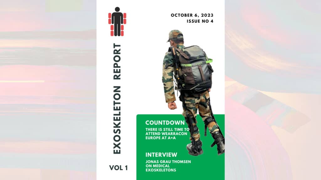 Exoskeleton Report Weekly, Vol 1, Issue 4, October 6, 2023 Opinions & Editorials Exoskeleton Report