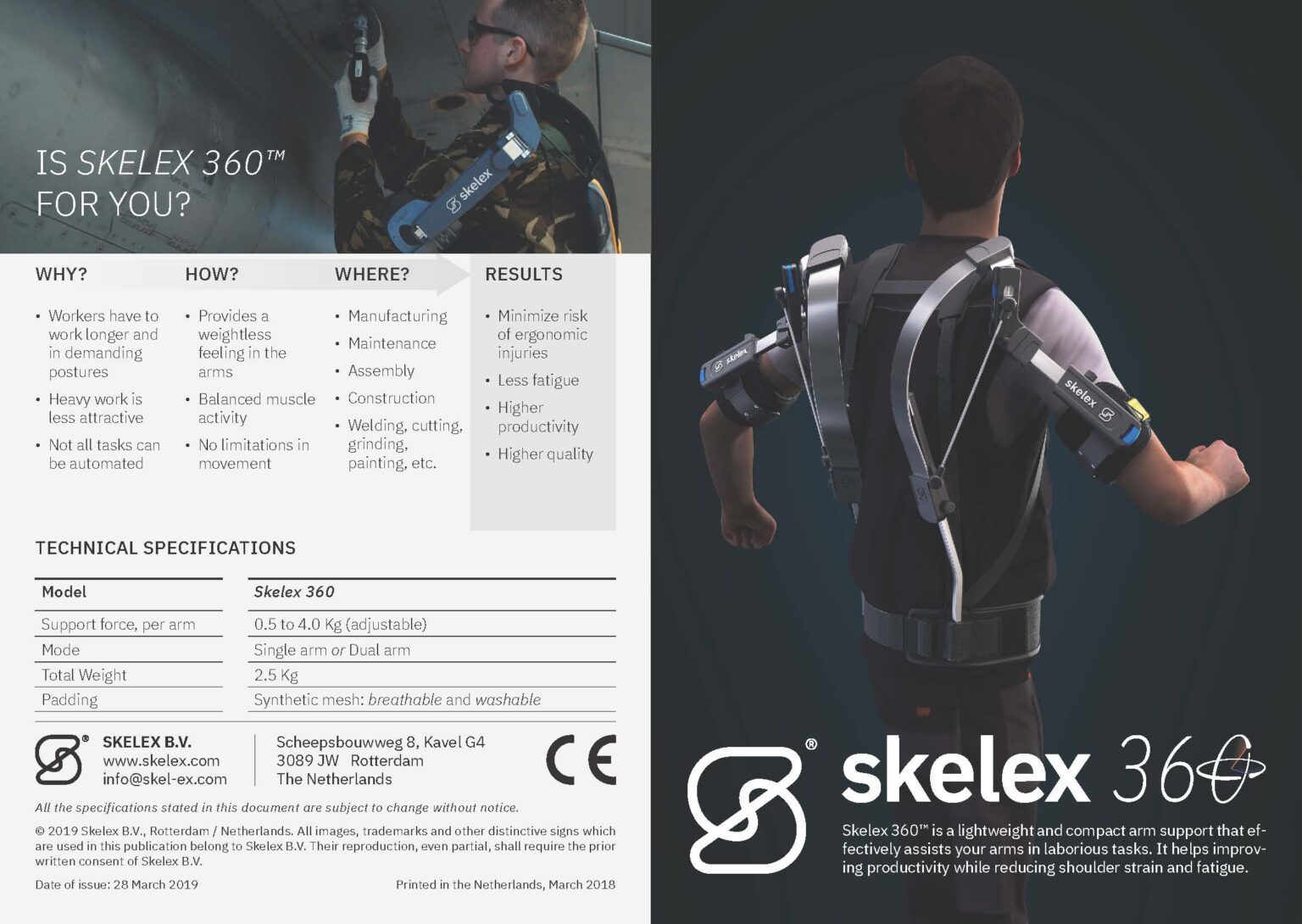 Skelex 360 - Exoskeleton Report