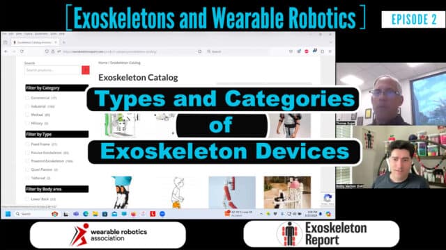 Exoskeletons and Wearable Robotics Episode 2: Types of Exoskeleton Devices Opinions & Editorials ...