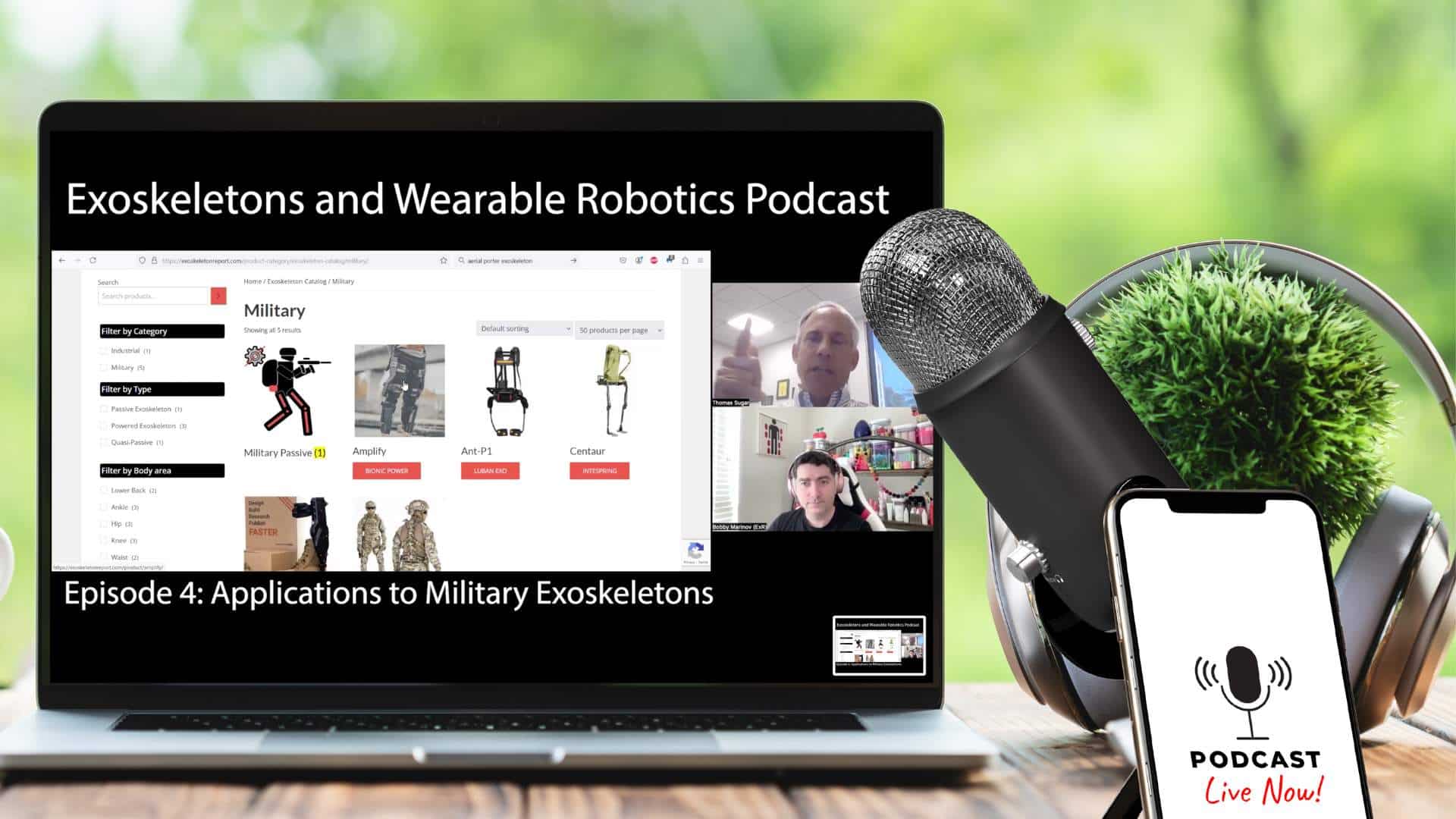 Military Applications of Exoskeleton Technology: Highlights from Episode 4 of the Exoskeletons ...