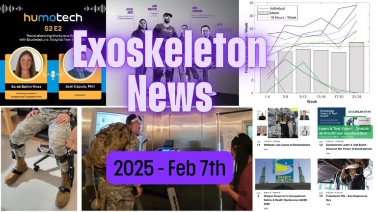 Exoskeleton Technology News for 2025 Week 6 (February 6) Newsletter Exoskeleton Report