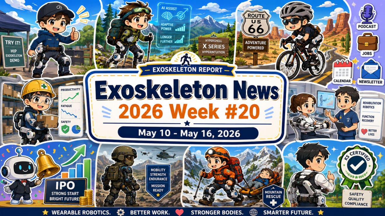 Exoskeleton News, May 16, 2026 - Week 20 - New consumer exoskeletons ...